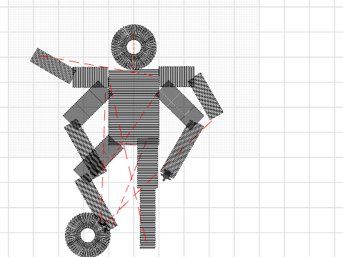 2026 draw someone--踢足球（动画） by group225shenanluo / TurtleStitch - Coded ...