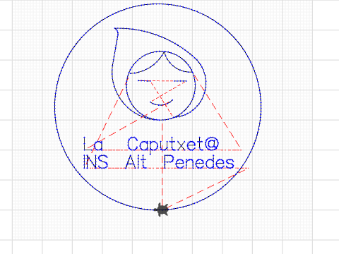 Caputxeta Logo by pollitopio92 / TurtleStitch - Coded Embroidery